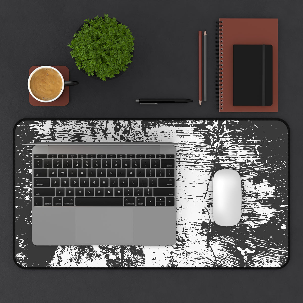 Inked Grunge Desk Mat – Taylor George Designs